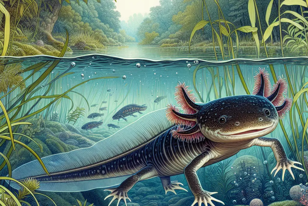 ¿Dónde vive el ajolote?